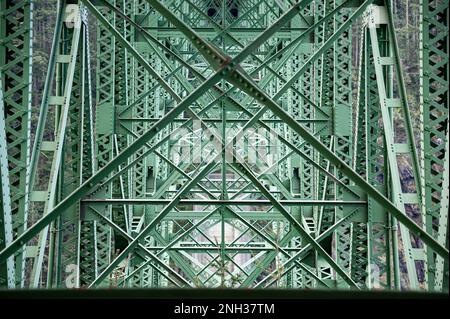 Views of the Deception Pass Bridge, Washington State USA Stock Photo ...