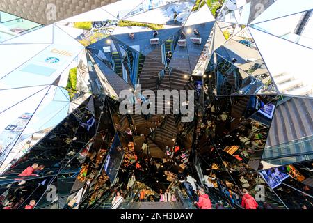 Hall of Mirrors entrance at the Tokyu Plaza building in Omotesando ...