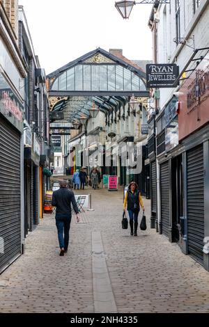 The Victorian Arcade, Barnsley Stock Photo - Alamy