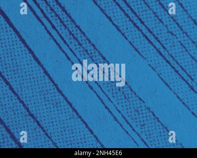Macro view of the dot printing pattern on an old comic book page with ...