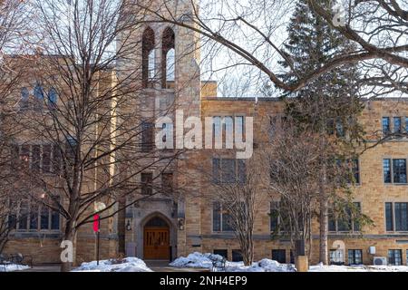 landmark seminary hall building containing library, faculty offices and ...