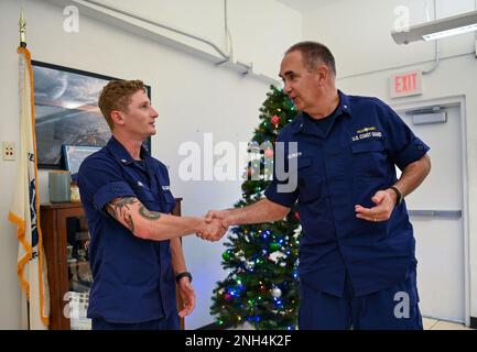 Admiral Shannon Gilreath, Coast Guard Fifth District commander, and ...