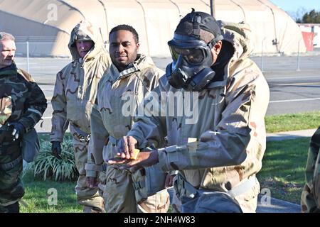 The Fort Dix CBRN School held training for various unit soldiers for ...