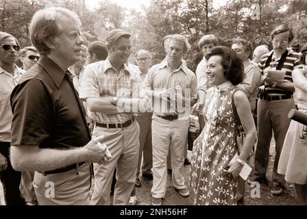Jimmy Carter and Walter Mondale chat with TIME White House ...