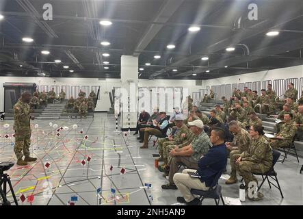 Maj. Gen. Milford H. Beagle Jr. (right) is promoted to the rank of ...