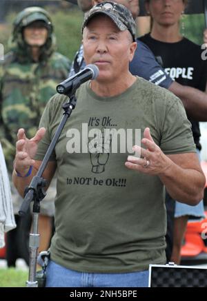Mylas Copeland, the director of the Peacekeepers Ride, talks about the ...