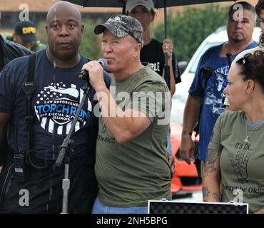 Mylas Copeland, the director of the Peacekeepers Ride, talks about the ...
