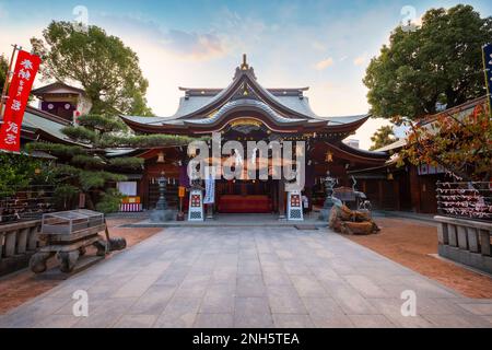 Fukuoka, Japan - Nov 20 2022: Kushida shrine in Hakata ward, founded in ...