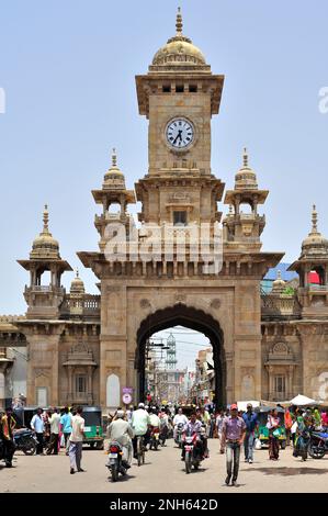 City entrance gate known as Nehru gate at Morbi state Gujarat India ...