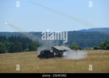 British Soldiers assigned to 26th Regiment Royal Artillery carry out a ...