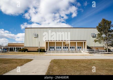 Feb 20 2023, Brantford Ontario Canada. Hamilton Bulldogs of the OHL ...