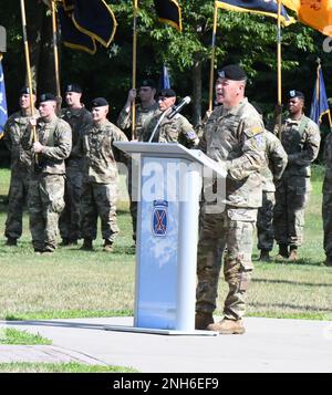 Command Sgt. Maj. Nema Mobarakzadeh assumed responsibility as the 10th ...