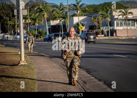 307th Expeditionary Signal Battalion squad works as a team to put in ...
