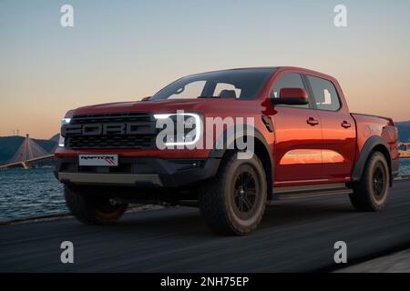 New Ford Ranger Raptor - 4x4 pick-up truck Stock Photo - Alamy