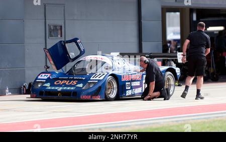 The 1989, ALD C289 Group C2 Sports Prototype, of Frank Lyons leading ...