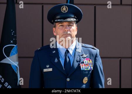 U.S. Space Force Col. Max E. Lantz II, outgoing commandant of the ...