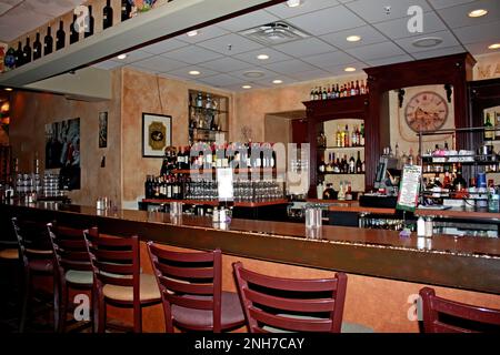 Interior of the Luna Rossa; an Italian Restaurant in Stillwater ...