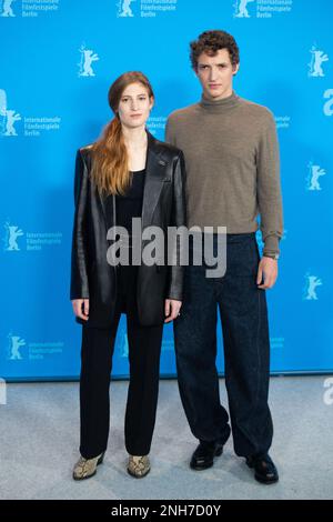 Agathe Bonitzer and Aliocha Schneider attending the Music Photocall as ...