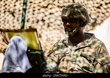 Bravo Battery, 3rd Battalion, 112th Field Artillery Regiment of the New Jersey Army National ...