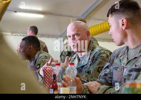 Command Sgt. Maj. Christopher Prosser, deputy command sergeant major ...