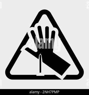 Sharp Point Symbol Sign, Vector Illustration, Isolate On White ...