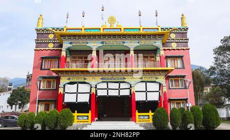 Dhyan Gruha of Peme Awam Choegar Gyume Ling Monastery, Bir, Kangra ...
