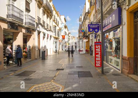 Main Street of Ronda, Andalucia, Spain Stock Photo - Alamy
