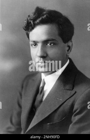 Portrait of a young Subrahmanyan Chandrasekhar as Fellow of Trinity ...