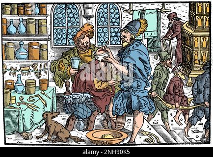 PARACELSUS (1493-1541) Swiss physician, alchemist and botanist Stock ...