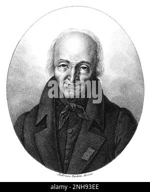 René Just Haüy. Stipple engraving by A. Tardieu Stock Photo - Alamy