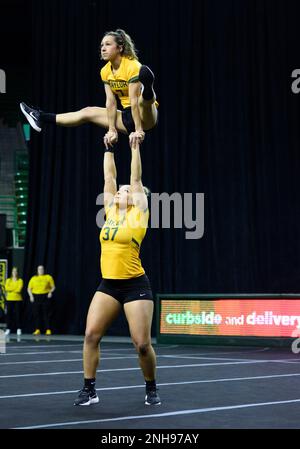 February 5 2023: Baylor Bears Riley Chimwala (37) holds Baylor Bears ...