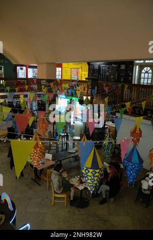Inside the Old kent market in Margate, kent Stock Photo - Alamy