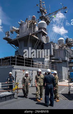 YOKOSUKA, Japan (July 28, 2022) – Commander, Expeditionary Strike Group ...