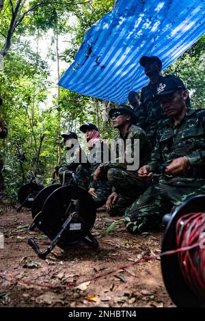 Thailand Mine Action Center Explosive Ordnance Disposal students ...