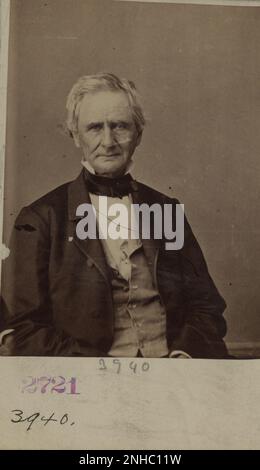 Hon. Simon Cameron, Pennsylvania 19th Century Mathew Brady ...