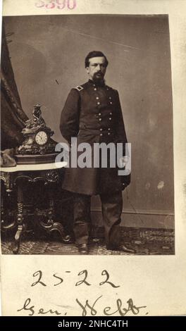 Gen. Alexander S. Webb 19th Century Mathew Brady, Quartermaster, and ...