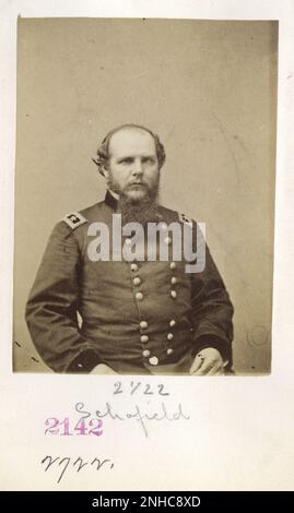 Gen. John M. Schofield 19th Century Mathew Brady, Quartermaster, and ...