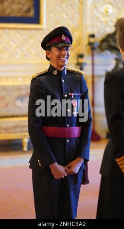 Captain Harpreet Chandi, Royal Army Medical Corps, is made a Member of ...