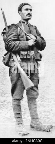 BENITO MUSSOLINI as an Italian soldier during WWI Stock Photo - Alamy
