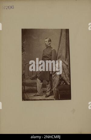 A portrait of Colonel Michael Corcoran, a leader of the 69th New York ...