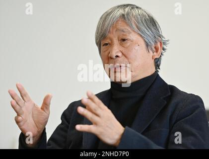 CEO and the founder of Montbell Group, Isamu Tatsuno, attends an ...