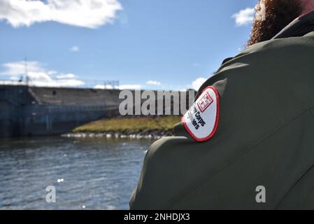 Justin Kerwin, senior park ranger, steers the U.S. Army Corps of ...