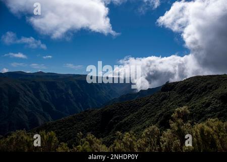 View from the Miradouro do Rabacal Stock Photo - Alamy