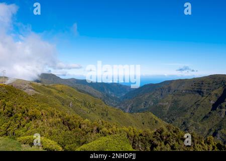 View from the Miradouro do Rabacal Stock Photo - Alamy