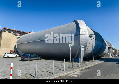 The big wind tunnel, aerodynamic park, eagle court, Treptow-Köpenick ...