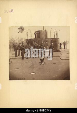 Monitor: Showing shot marks 19th Century Mathew Brady, Quartermaster ...