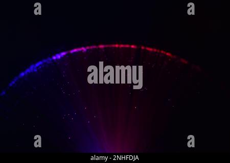 RGB lightning in darkness, close up abstract detail Stock Photo - Alamy