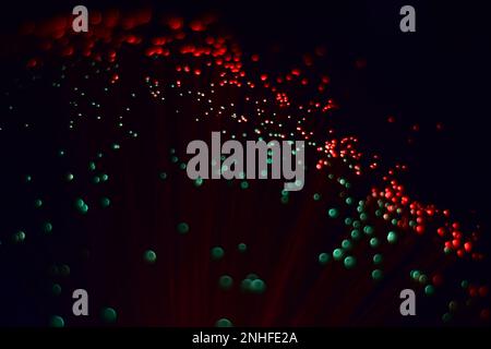 RGB lightning in darkness, close up abstract detail Stock Photo - Alamy