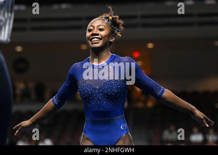 January 6, 2023: KAYLEI MCDONALD from Fisk University competes on the ...