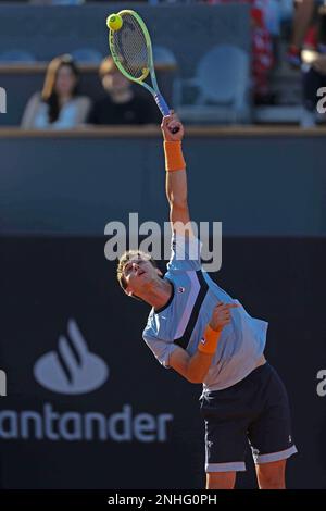 21st February 2023; Jockey Club Brasileiro, Rio, Brazil: ATP 500 Rio ...